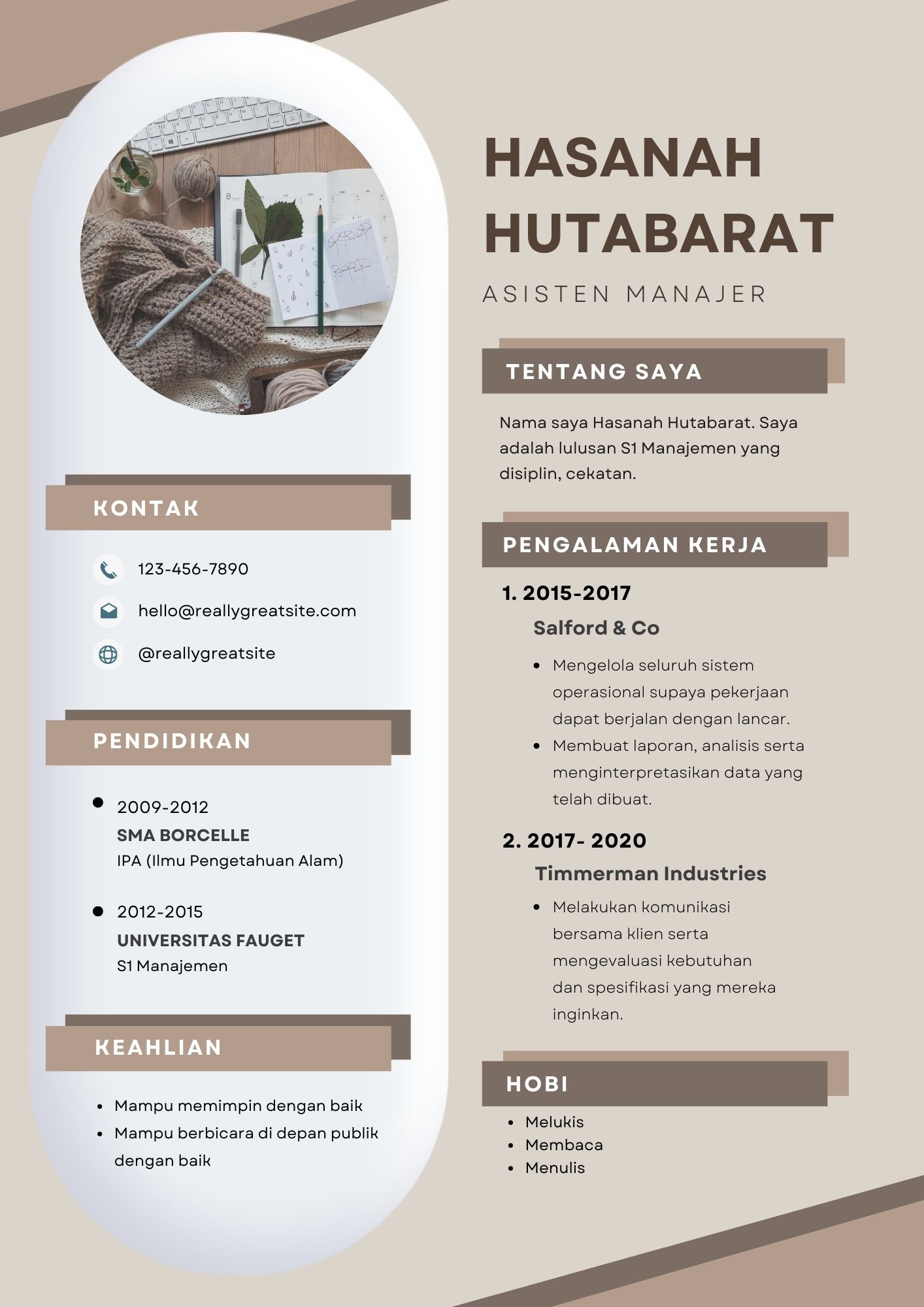 Download Template Dokumen Kerja Cokelat Muda Gratis Download Template Dokumen Kerja Cokelat Muda Gratis